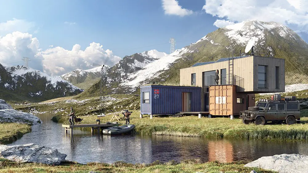 This Eco-Friendly Container Home Is The Ultimate Norse Getaway - Norway