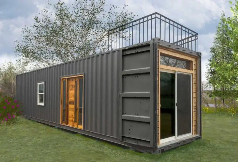 Modern Container Home With Rustic Elements - USA