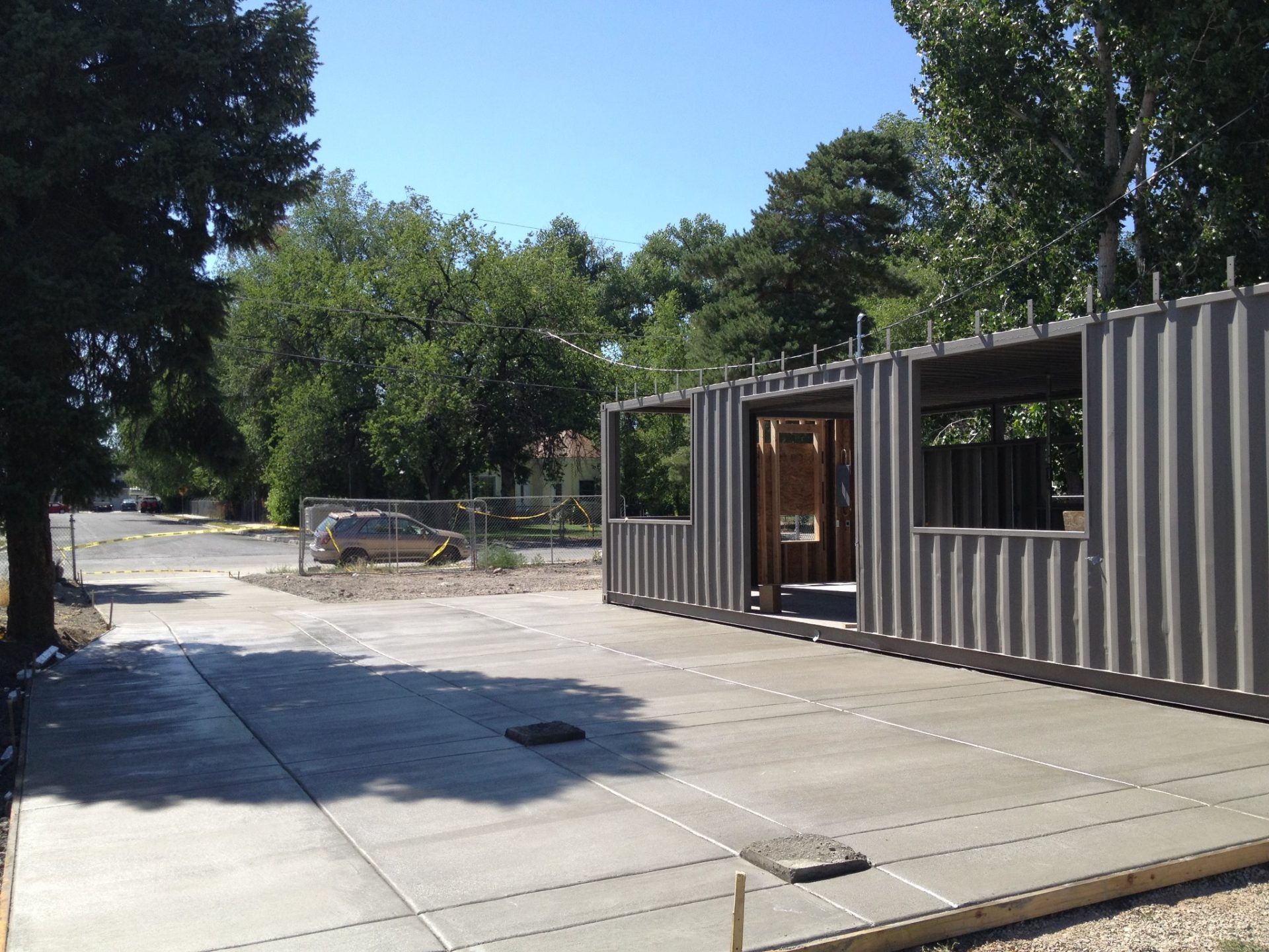 Sarah House, an Affordable Green Container Home - USA