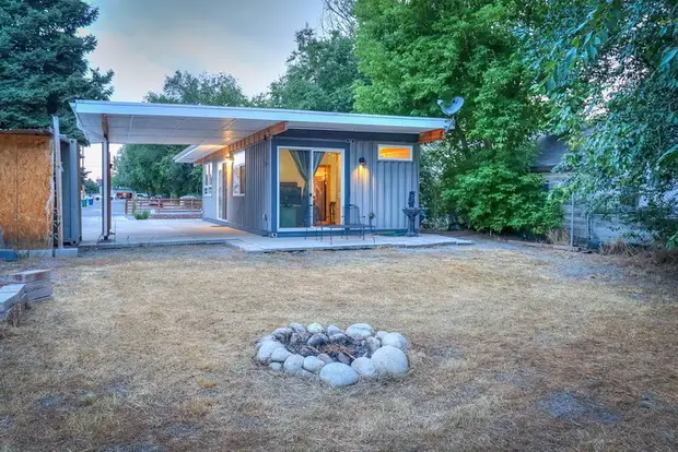 Sarah House, an Affordable Green Container Home - USA