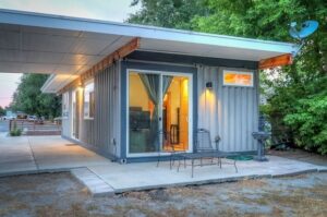 Sarah House, an Affordable Green Container Home - USA
