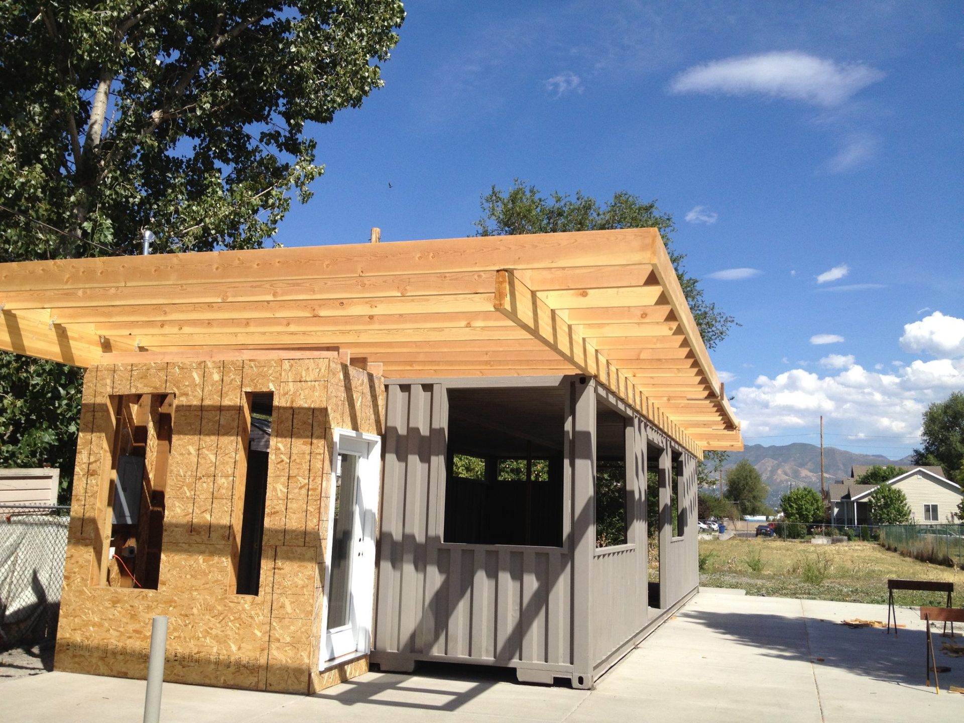 Sarah House, an Affordable Green Container Home - USA