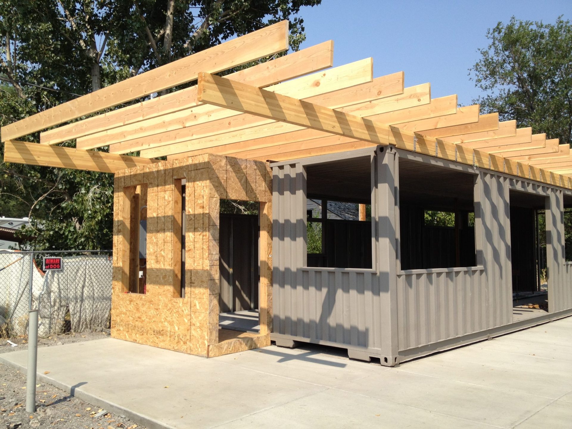 Sarah House, an Affordable Green Container Home - USA