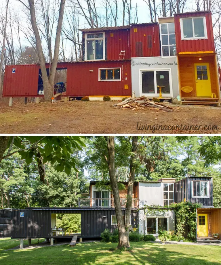 The Cornillon Shipping Container House - USA