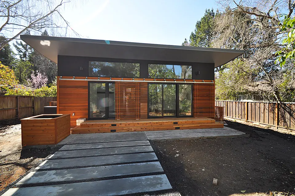 Sit back and relax in this contemporary container home - USA