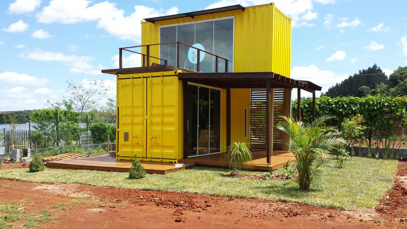 Yellow Container Home - Brazil