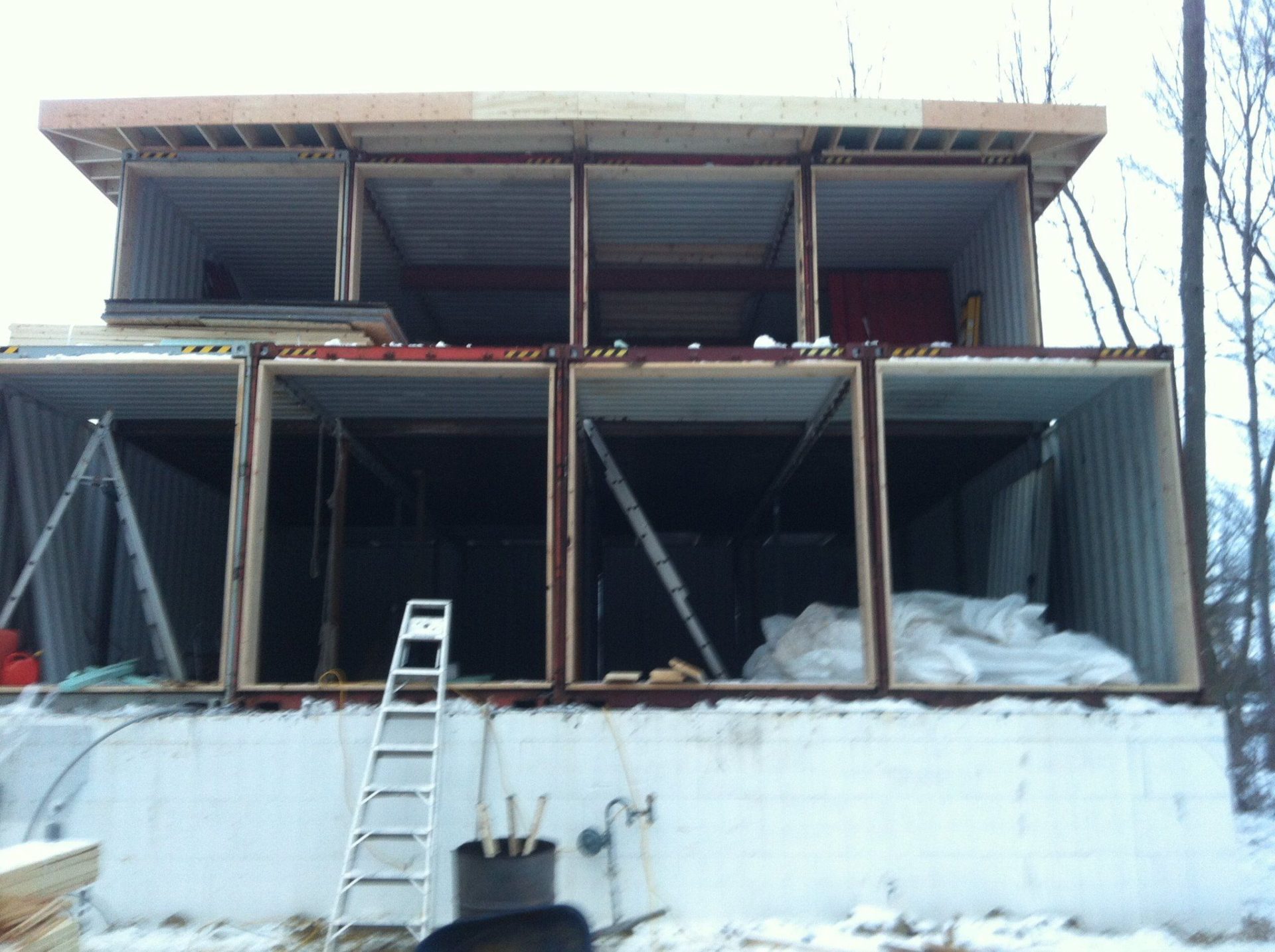 Shipping Container Homes in Ontarino Canada - Living in a Container