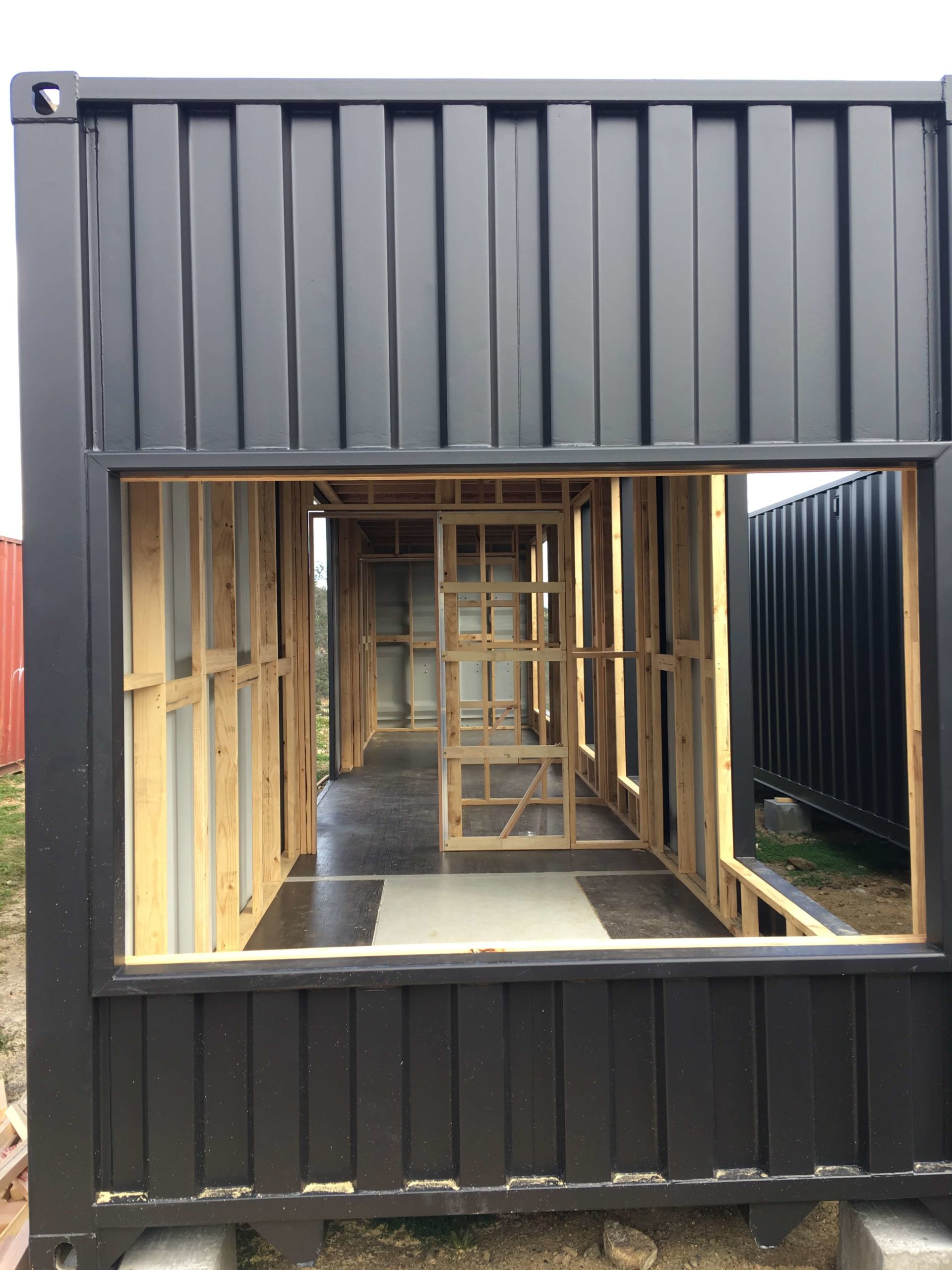 Elevated Container House with Ocean Views - Tasmania, Australia