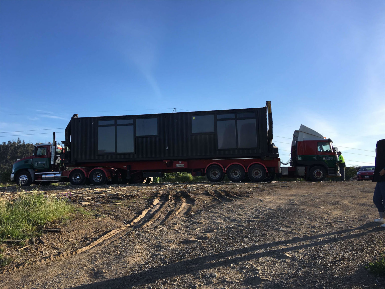 Elevated Container House with Ocean Views - Tasmania, Australia
