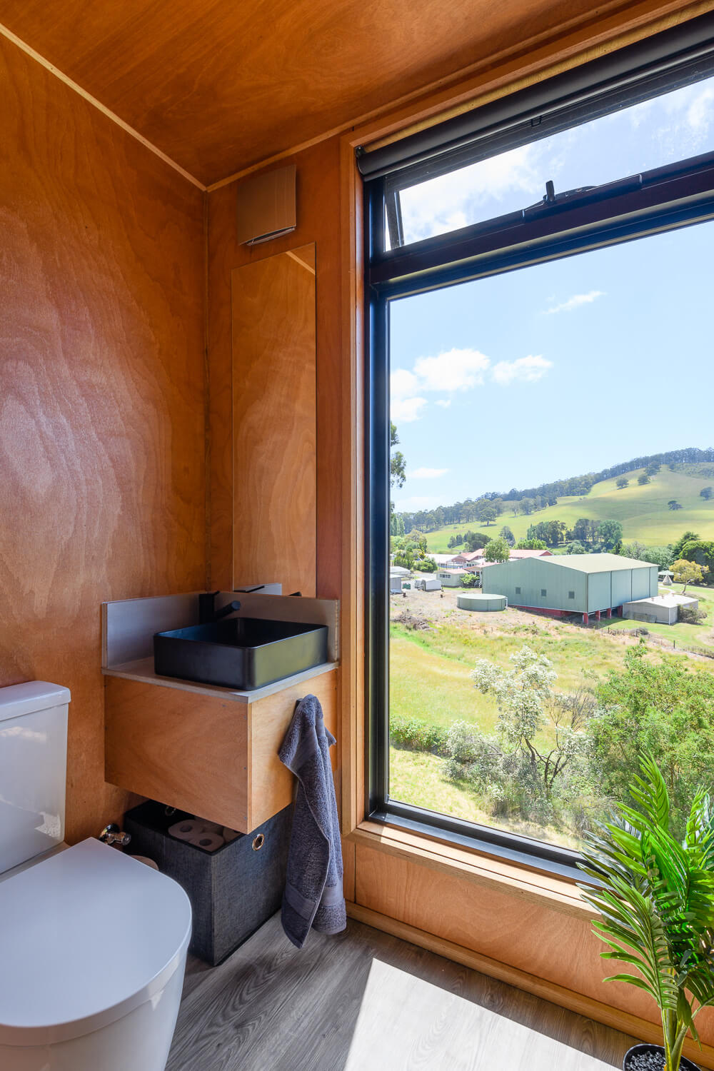 Elevated Container House with Ocean Views - Tasmania, Australia