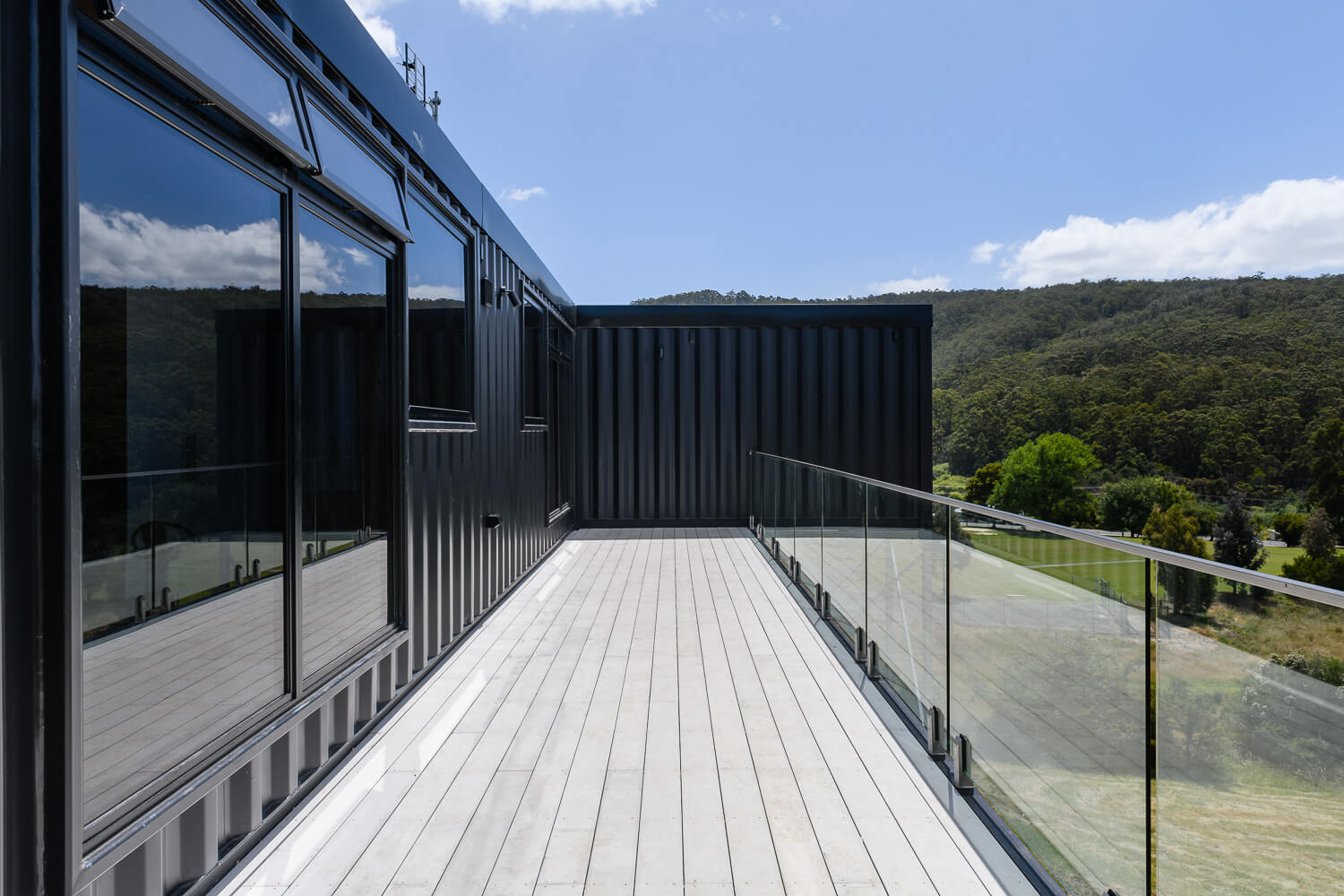 Elevated Container House with Ocean Views - Tasmania, Australia