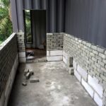 A Small Home Built Using Cargo Container at Malaysia