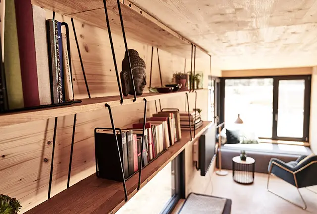 A Sustainable Live in 40 Shipping Containers - Living in a Container