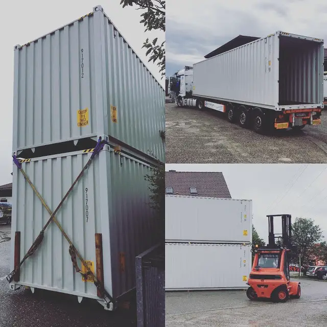 A Sustainable Live in 40 Shipping Containers - Living in a Container