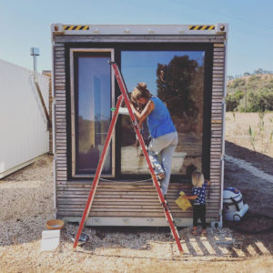 A Sustainable Live in 40 Shipping Containers - Living in a Container