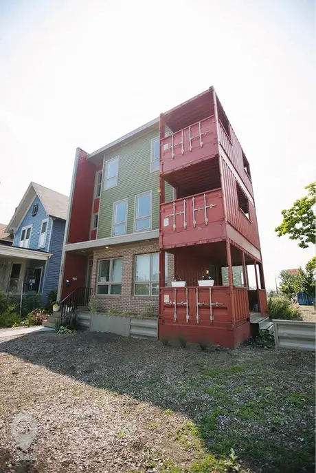 Detroit Container House Made with 9 Shipping Containers – USA
