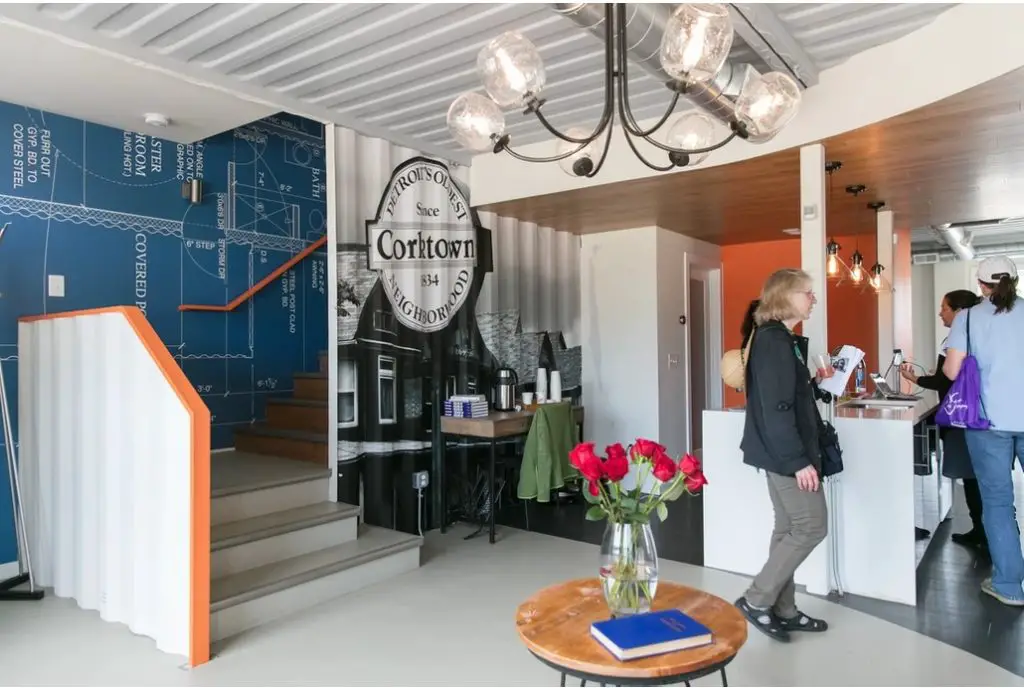 Detroit Container House Made with 9 Shipping Containers – USA