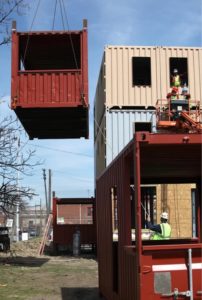 Detroit Container House Made with 9 Shipping Containers – USA