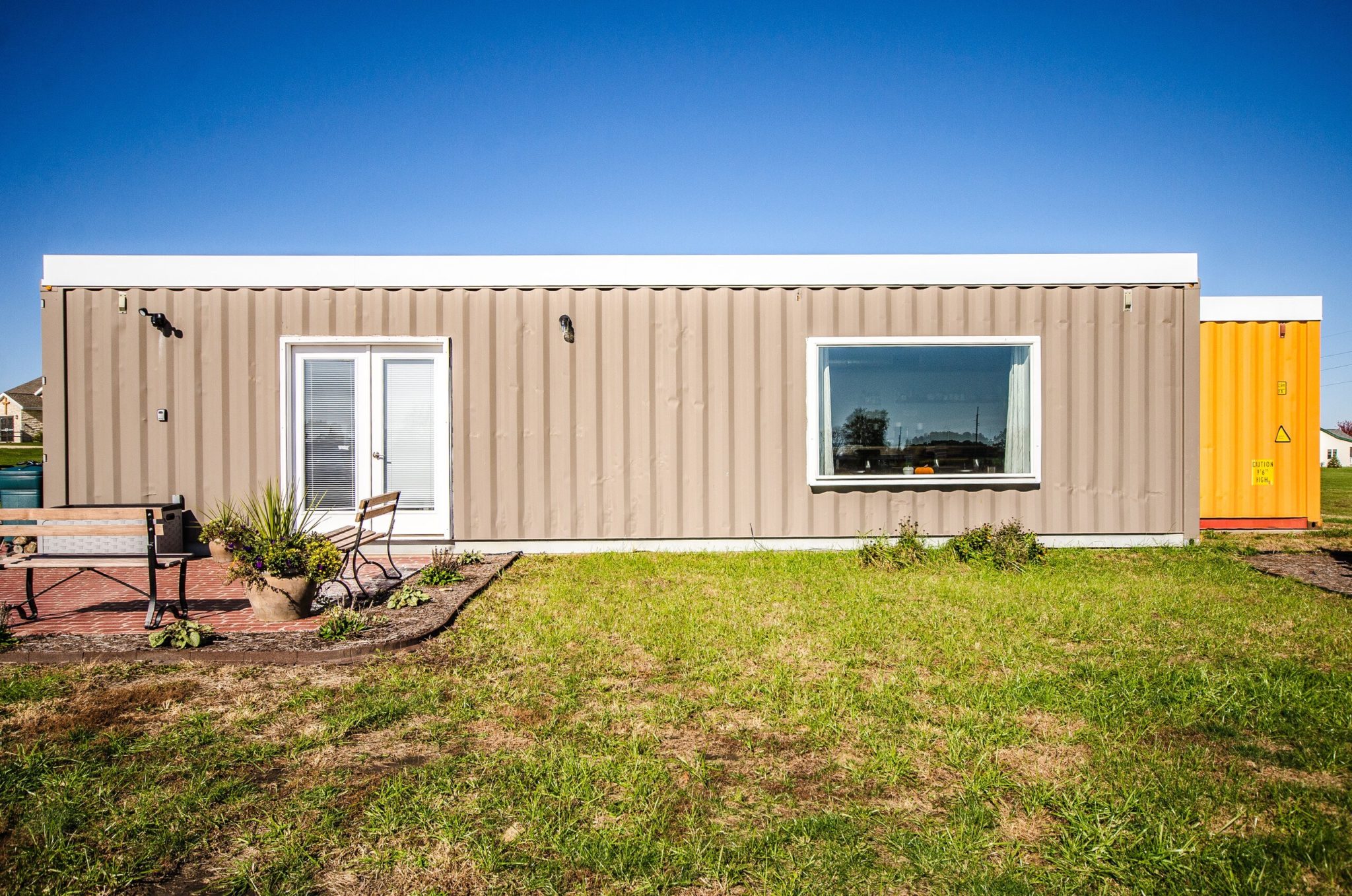 Converted Shipping Containers in to a Beautiful Living Space - USA