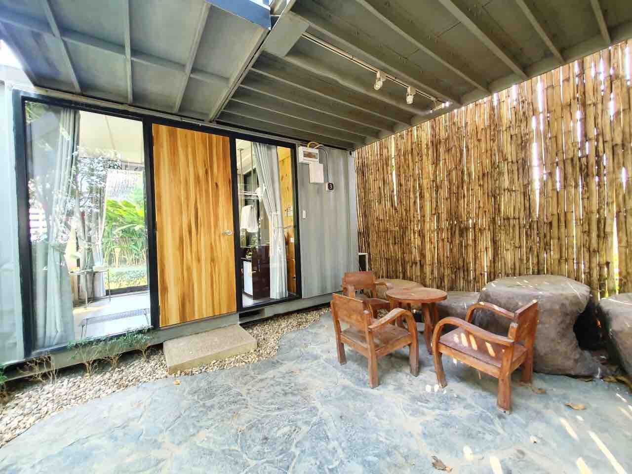 Serene Backyard Container House from Thailand