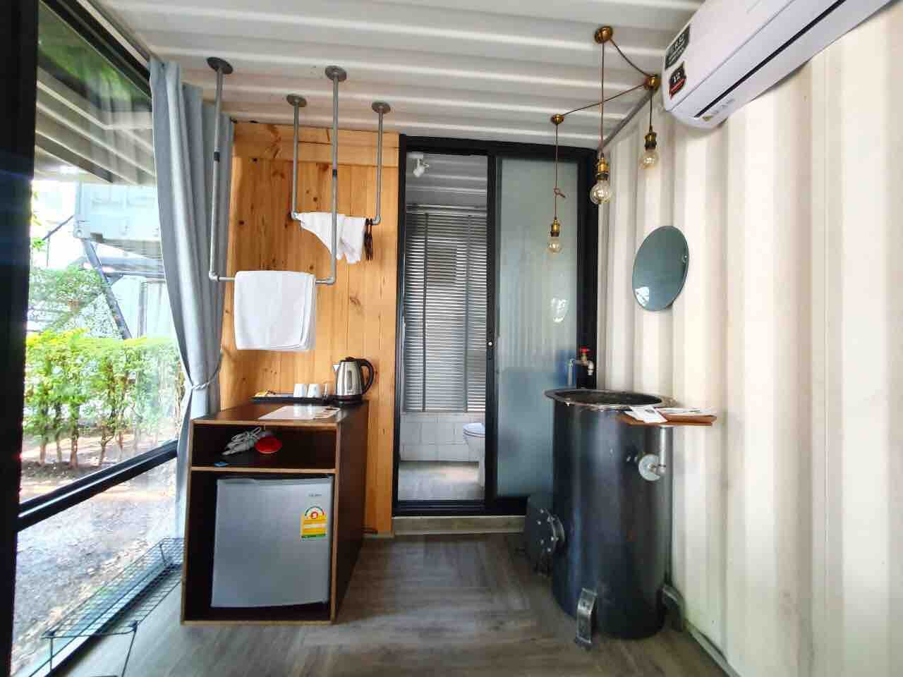 Serene Backyard Container House from Thailand