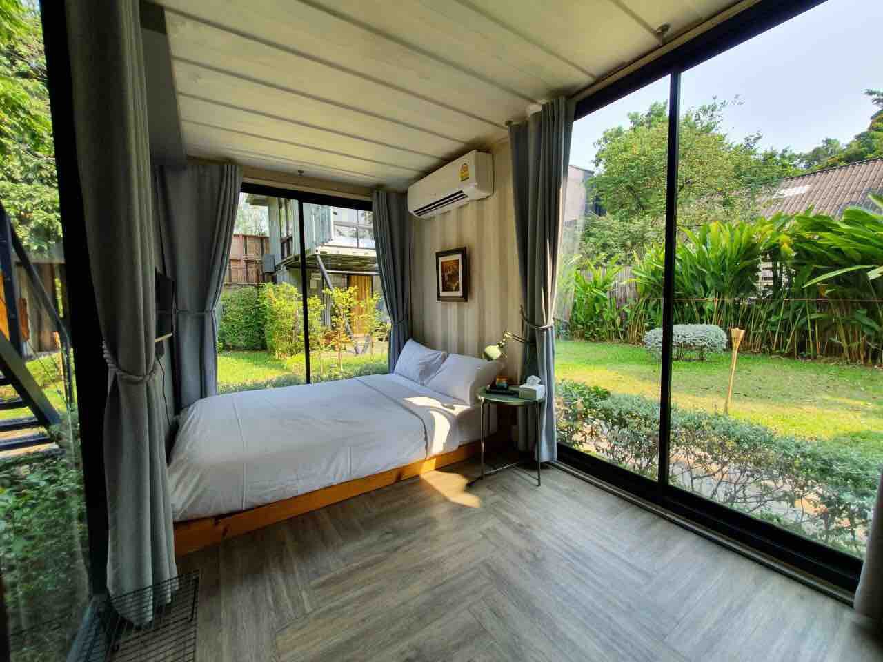 Serene Backyard Container House from Thailand