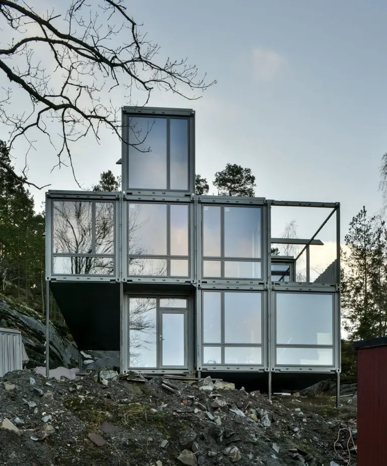 Shipping Container House from Sweden