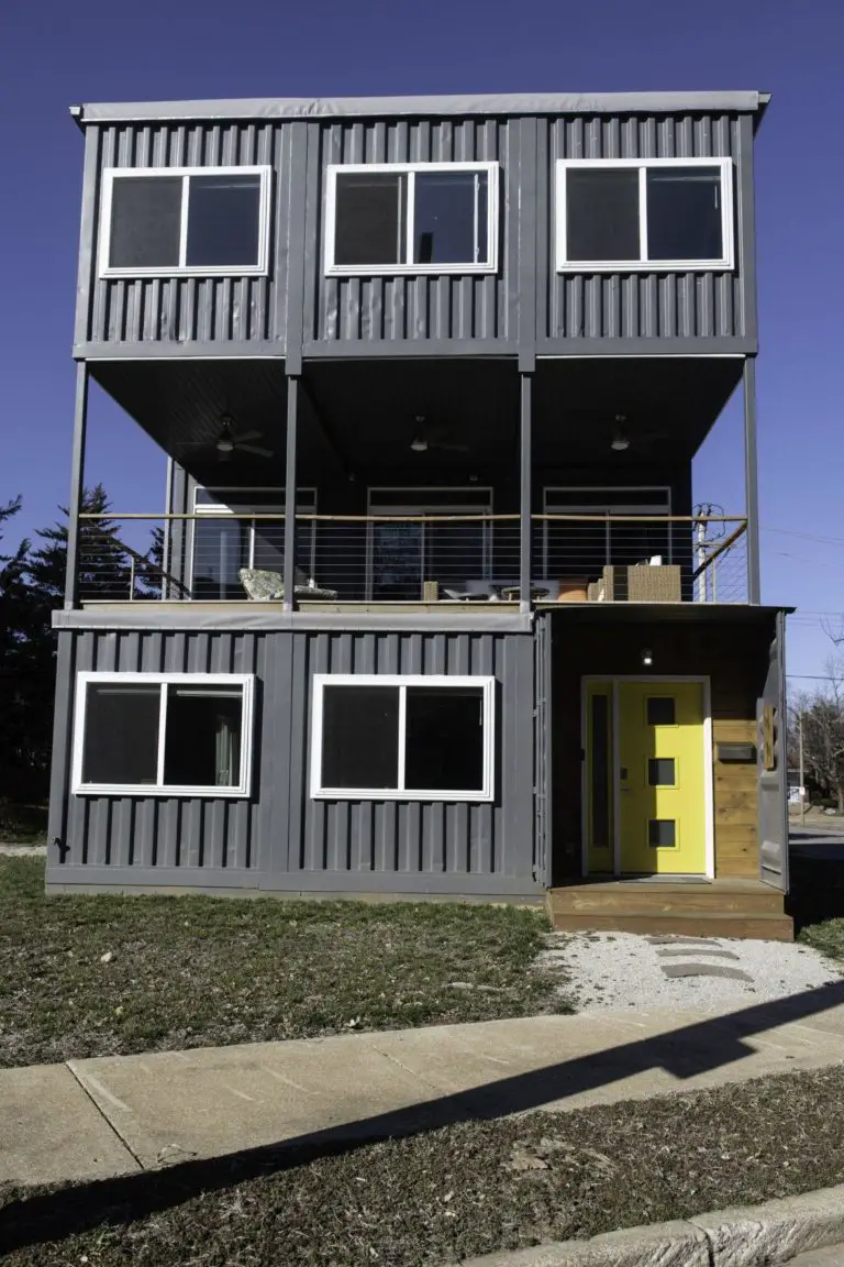 Wonderful Container House Made with 9 Shipping Containers of Travis and ...