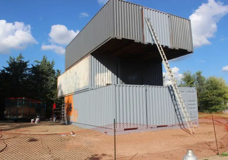 Wonderful Container House Made with 9 Shipping Containers of Travis and ...