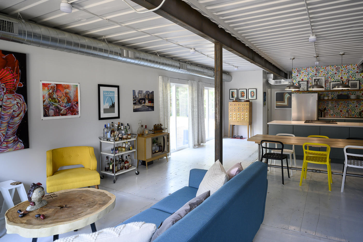 Wonderful Container House Made with 9 Shipping Containers of Travis and ...