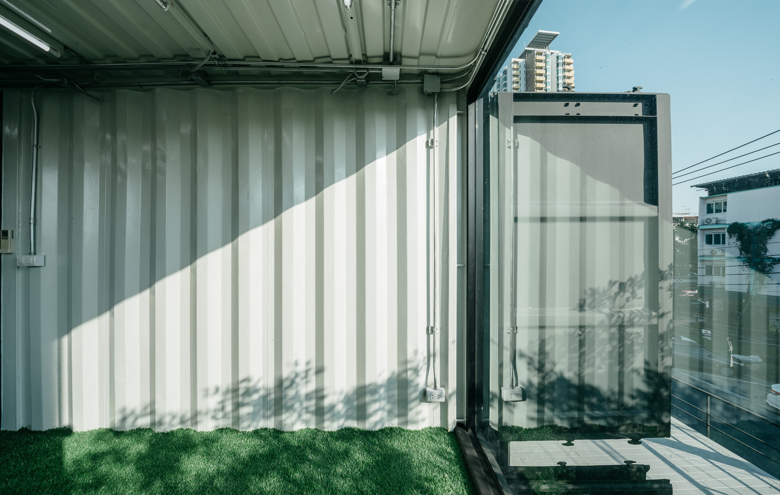 An Impressive Workplace Made of 8 Shipping Containers in Thailand