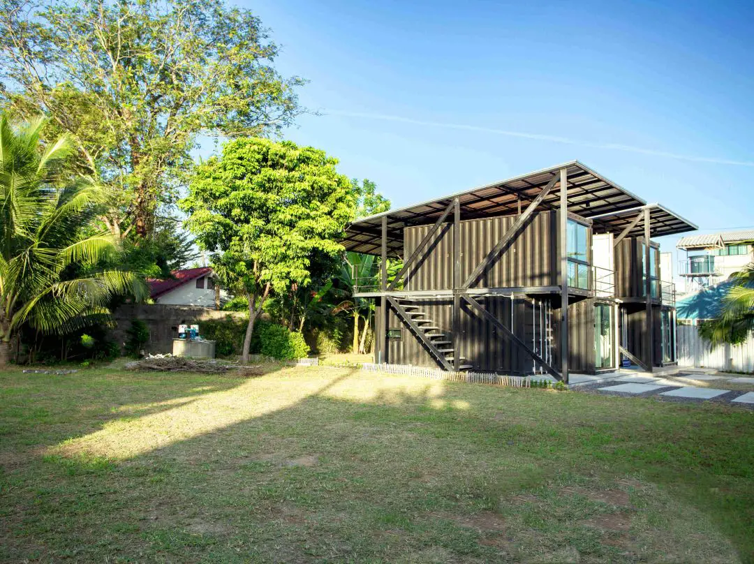 Unique Container Villa with Vintage Loft Style from Phuket