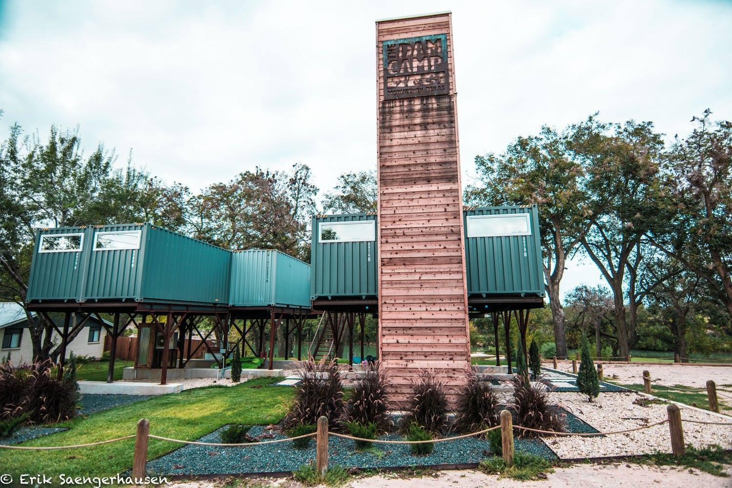 Waterfront Container Home - The Dam Camp from Texas