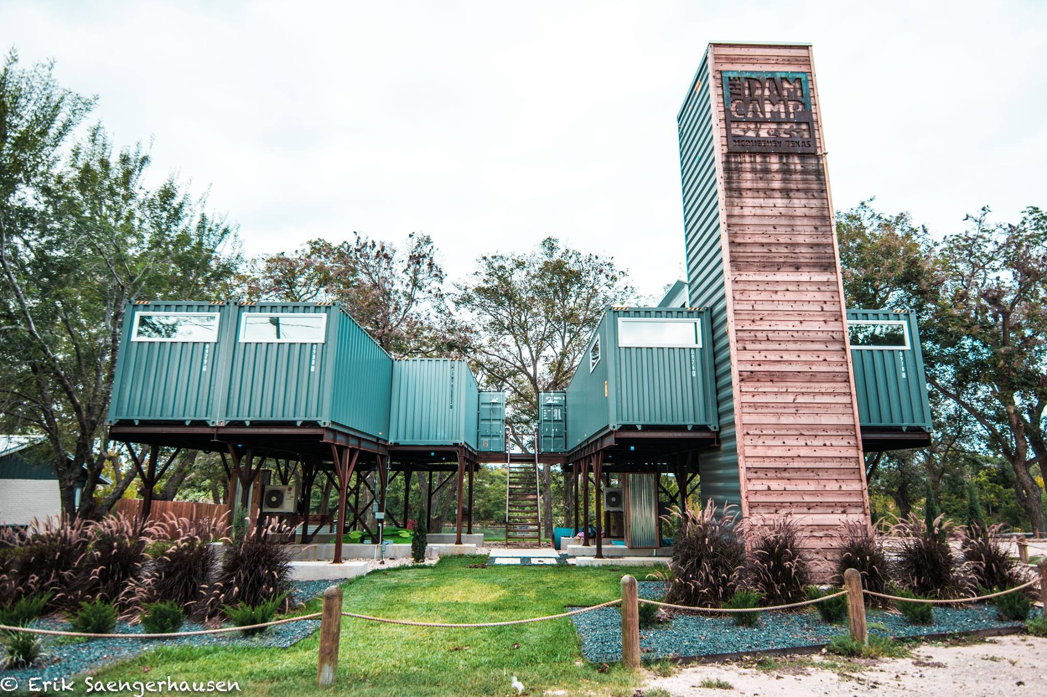 Waterfront Container Home - The Dam Camp from Texas