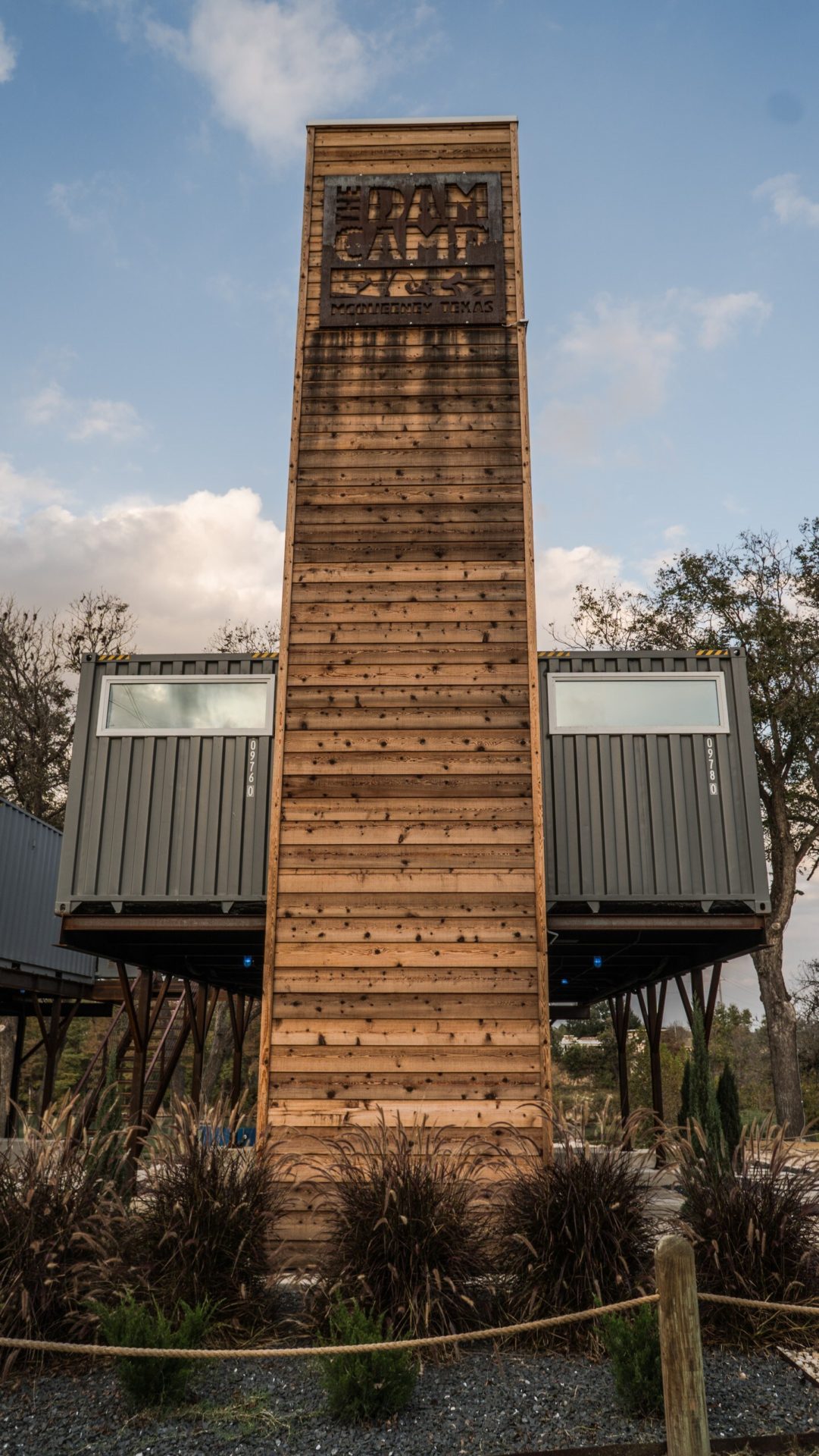 Waterfront Container Home - The Dam Camp from Texas