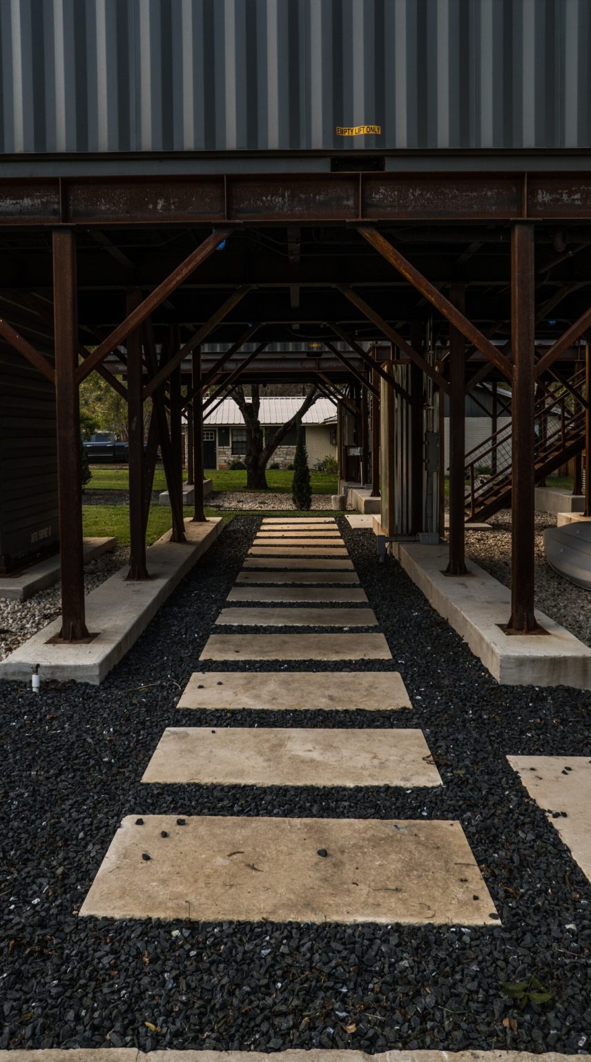 Waterfront Container Home - The Dam Camp from Texas