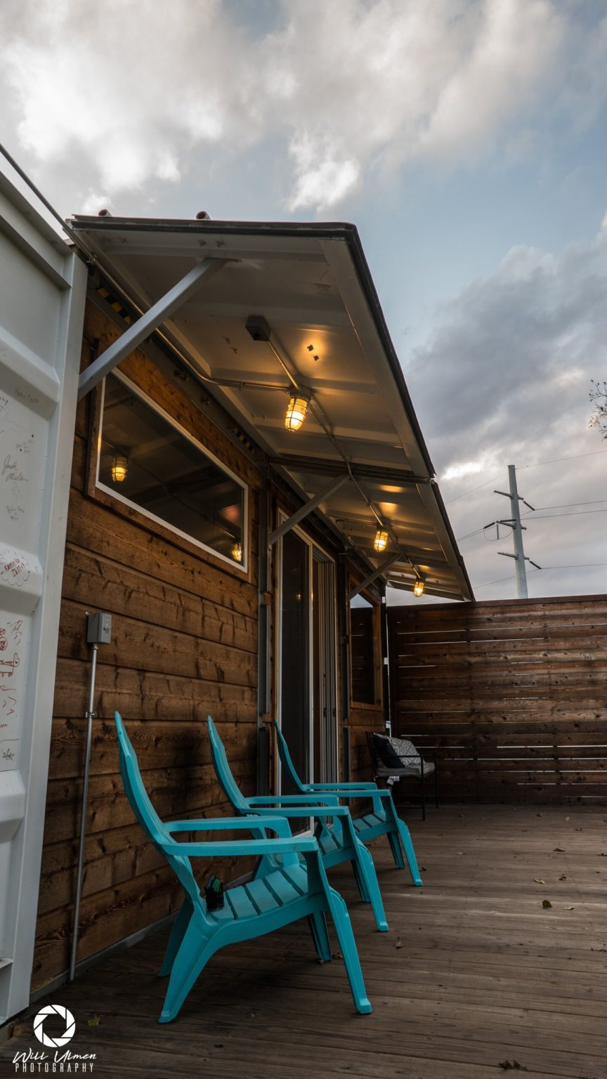 Waterfront Container Home - The Dam Camp from Texas