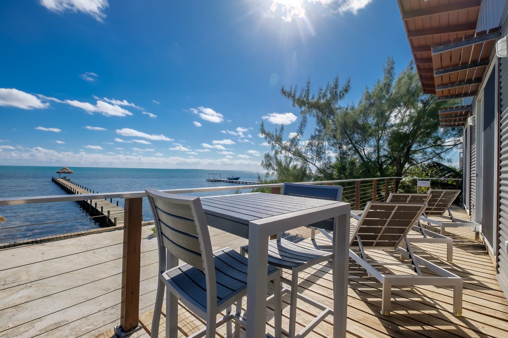 A Unique Container House with Amazing Caribbean Sea Views from Belize