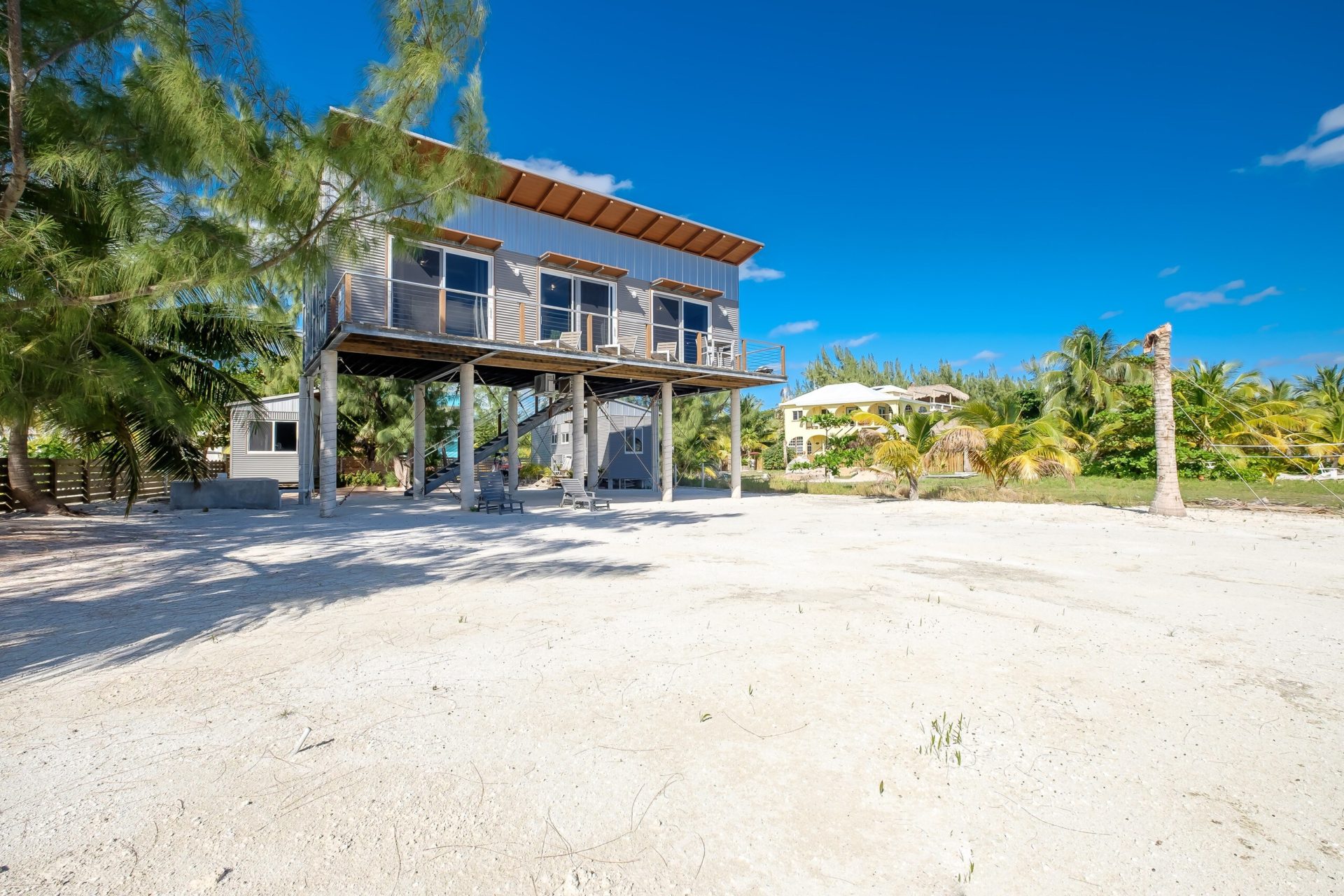 A Unique Container House with Amazing Caribbean Sea Views from Belize