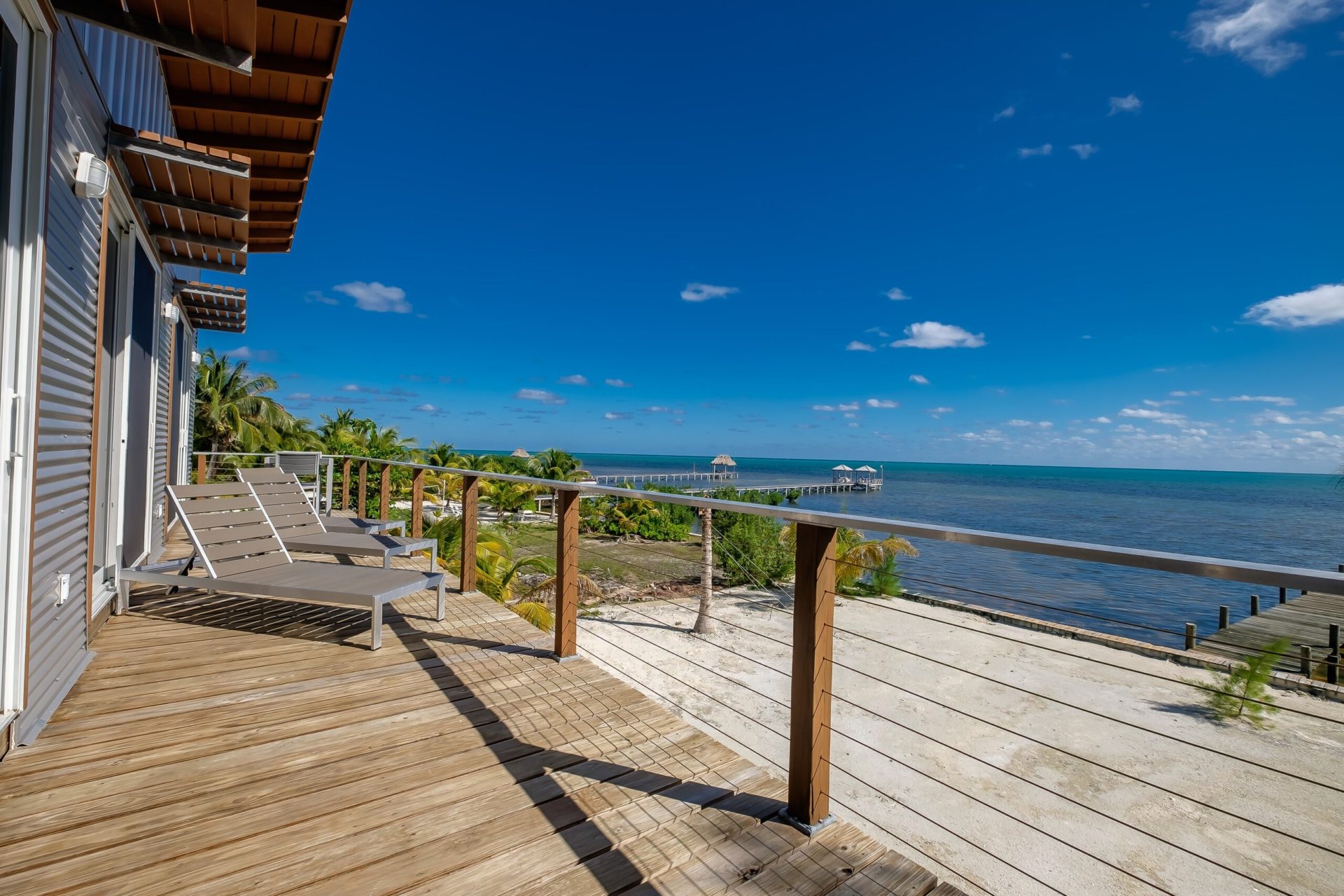A Unique Container House with Amazing Caribbean Sea Views from Belize