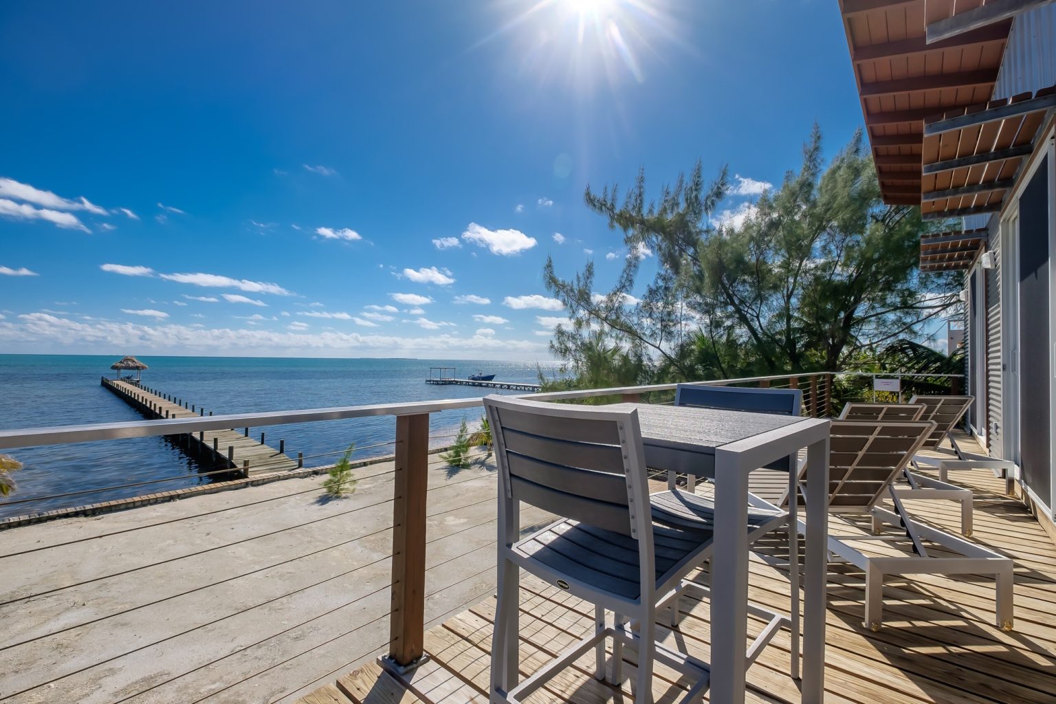 A Unique Container House with Amazing Caribbean Sea Views from Belize