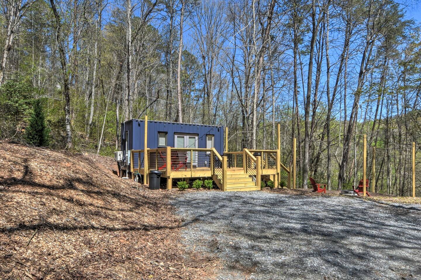 Amazing Cozy Container Home from Blue Ridge
