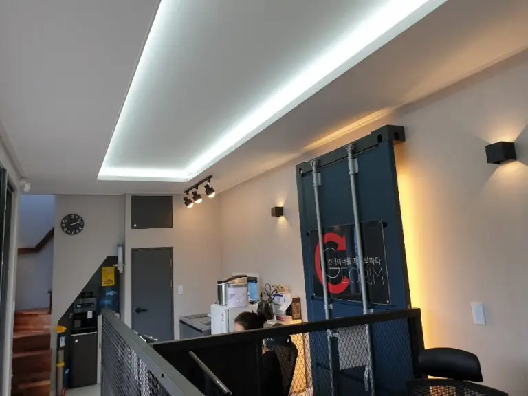 Fascinating Container Office with Color and Triangular Windows