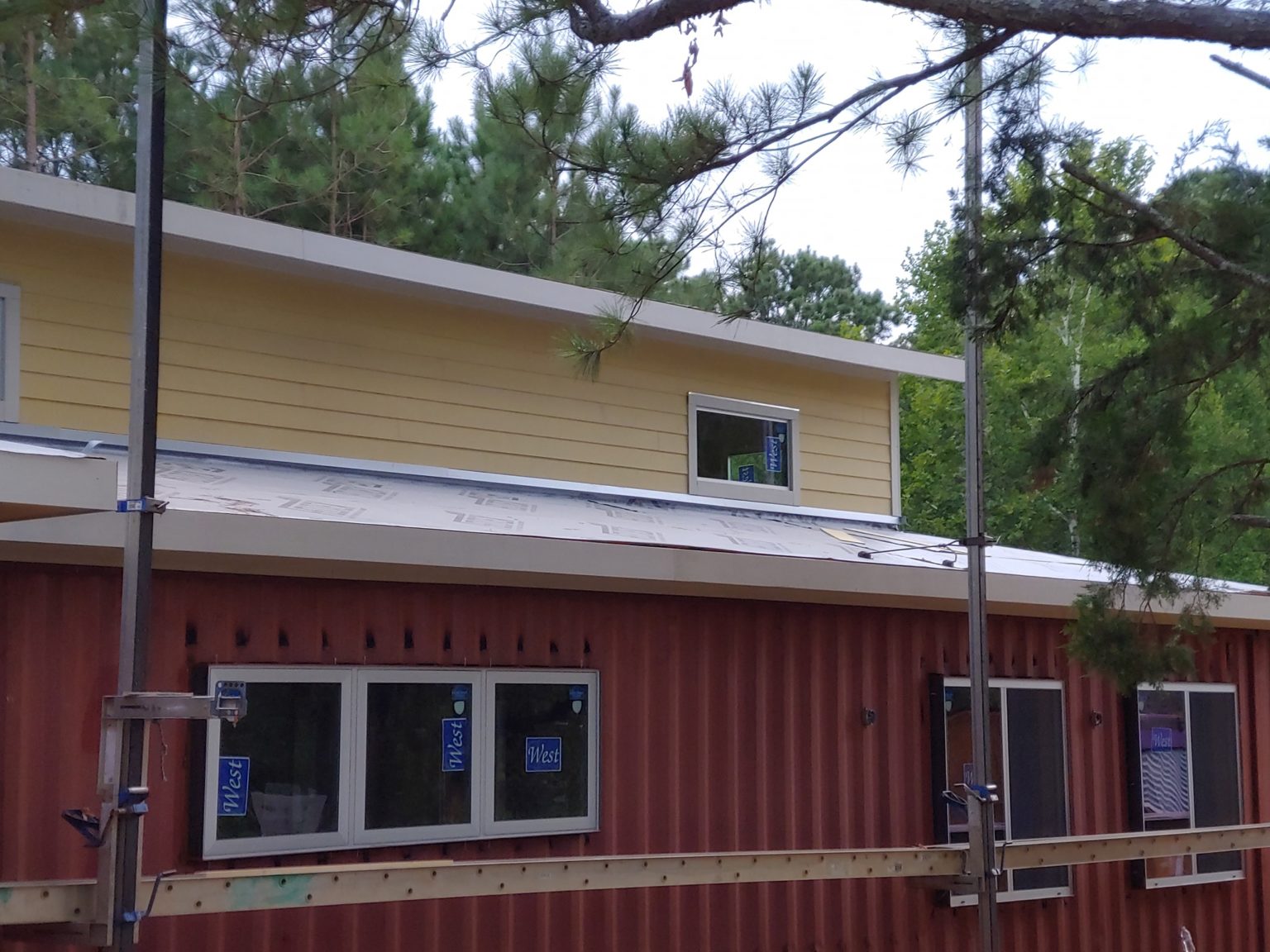 Wildflower School Made with Shipping Containers from Carrboro