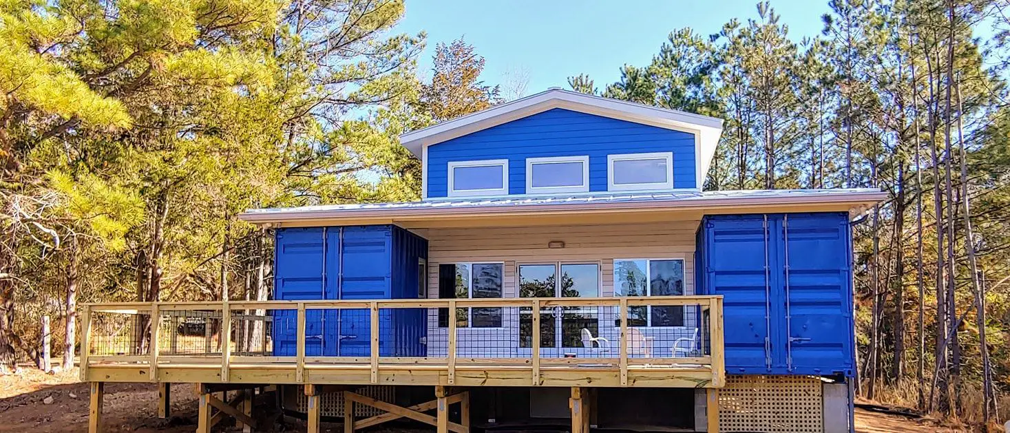 Wildflower School Made with Shipping Containers from Carrboro