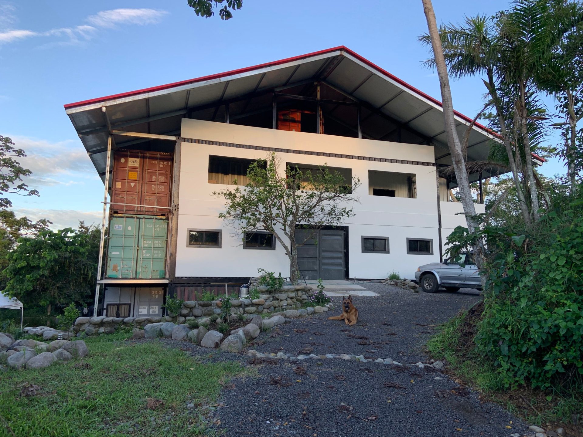 A Different Container House in Nature from Panama