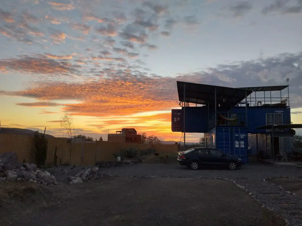 Amazing Views Container House from Mexico