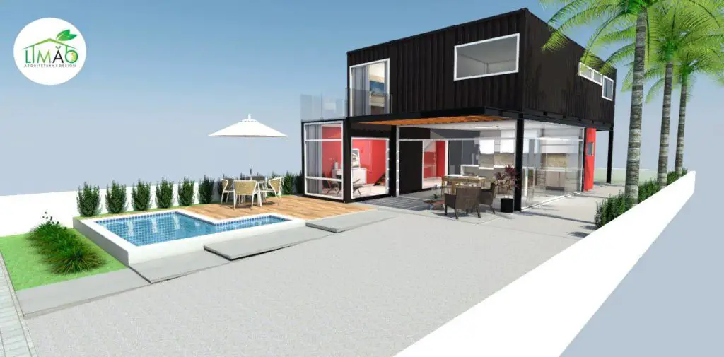Cool! Valley Container House from Brazil - Living in a Container