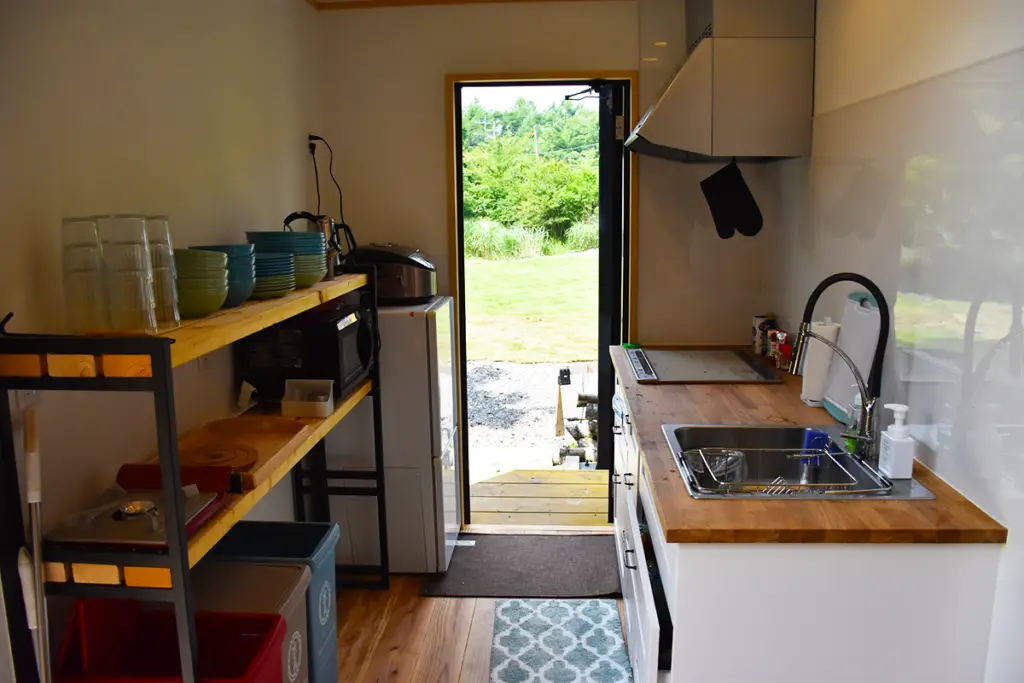 Wonderful Container House in the Unique Nature of Japan