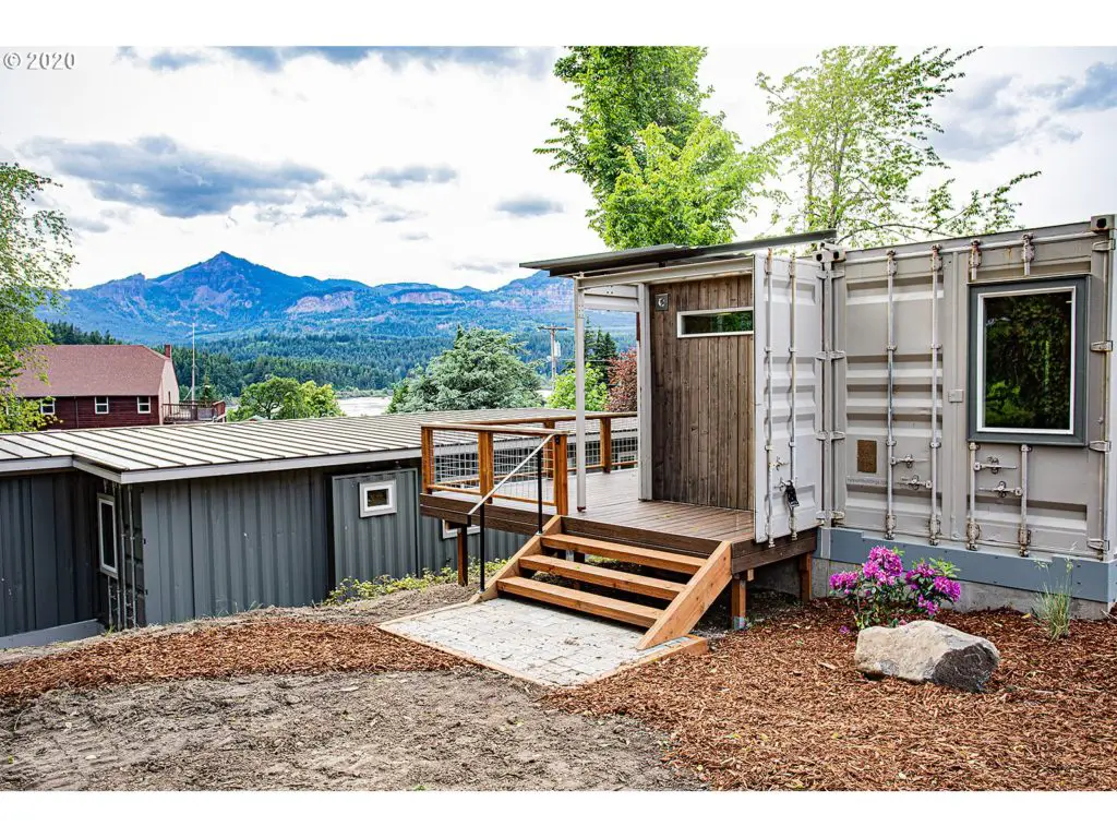 Impressive Cascade Locks Container House from Relevant Buildings in Oregon
